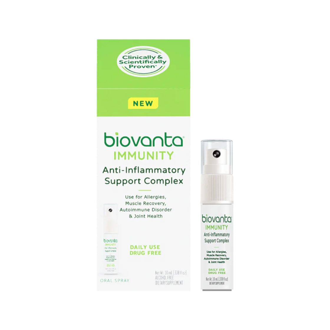 Anti-Inflammatory Oral Spray, Drug-Free | Biovanta